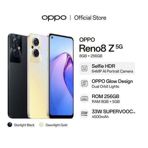 Jual HP OPPO RENO 8 Z 5G 8/256 GB - RENO 8Z RAM 8GB ROM 256GB GARANSI ...