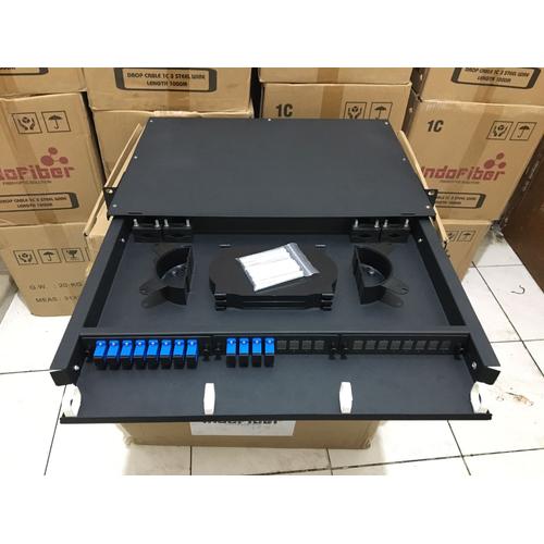 Jual OTB Fiber Optic Rackmount 12 Core SC adapter - Jakarta Pusat ...