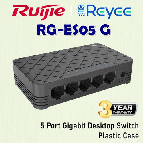 Jual RUIJIE 5port Unmanaged Desktop Switch - RG-ES05 - Kota Semarang - Indo CCTV 88 | Tokopedia