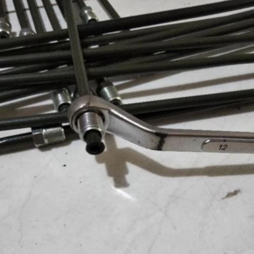 Jual SELANG PIPA REM BESI NEPEL 12 PANJANG 125CM DIAMETER DALAM 6MM ...