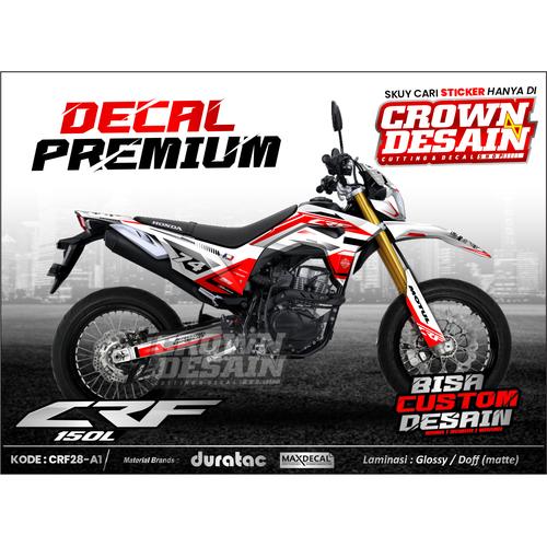 Jual DECAL STIKER FULLBODY CRF 150L HOLOGRAM CUSTOM RACING DESAIN - CRF ...