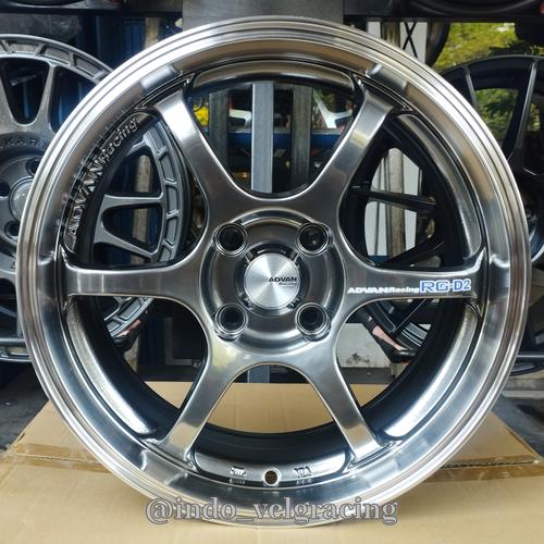 Jual velg advan rgd2 R15 utk agya, sigra, sirion, mazda2, - matte gun ...