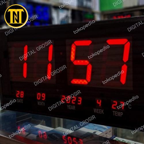 Jual Jam Dinding Digital Led Jumbo 7037 - Merah - Jakarta Pusat ...