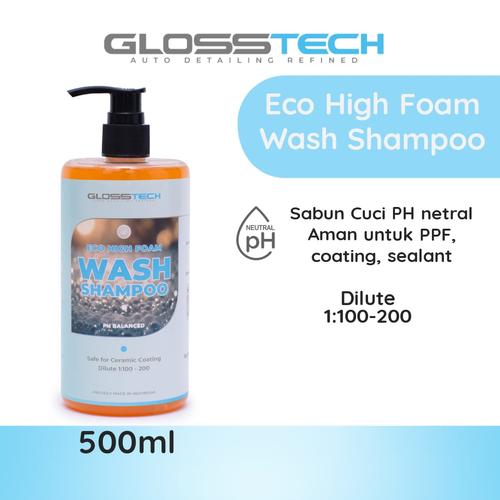 Jual Eco High Foam Wash Shampoo PH netral aman untuk Ceramic Coating - Jakarta Barat - Glosstech ...