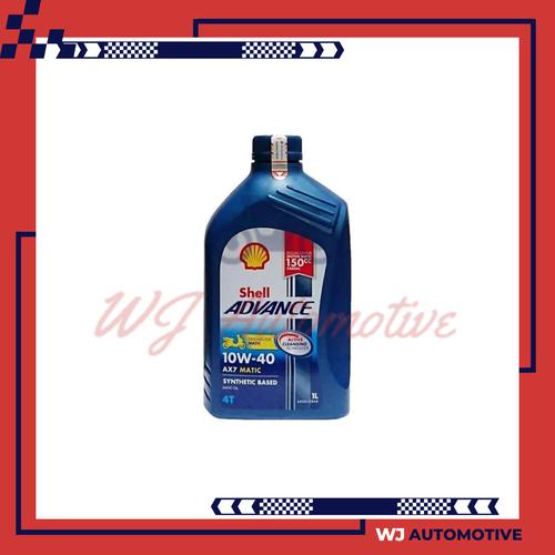 Jual Shell AX7 Scooter 20W40 1 Liter Oli Mesin Motor Advance 20W 40 ...