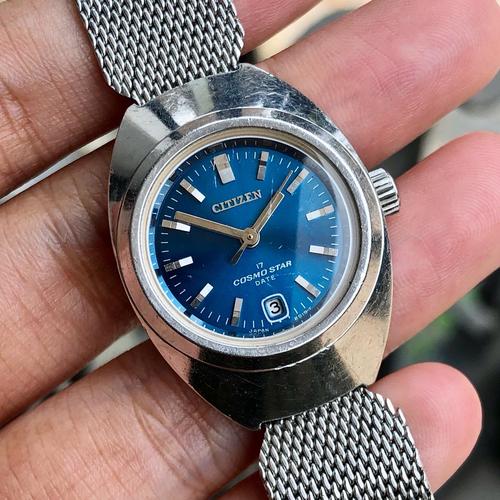 Jual Citizen Cosmo Star Date Blue Dial Ladies Watch - Kab. Bantul ...