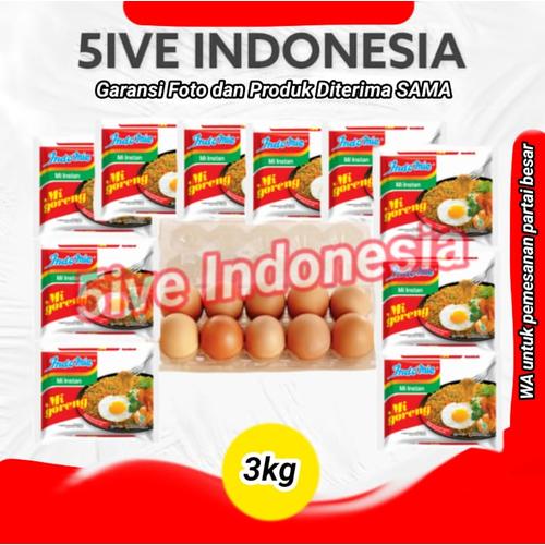 Jual PAKET SEMBAKO TELUR INDOMIE / HAMPERS HARI RAYA / PARCEL SEMBAKO ...