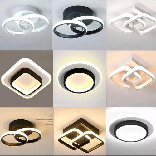 Jual Lampu gantung plafon minimalis mini modern 3 cahaya - Kotak Hitam ...