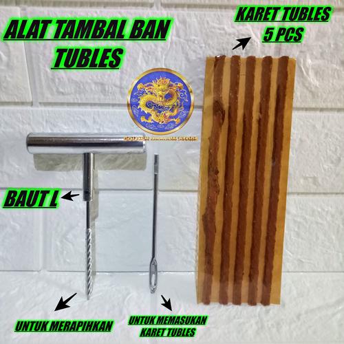 Jual Alat Tambal Ban Tubeless gagang besi / Alat tambal ban tubeles ...