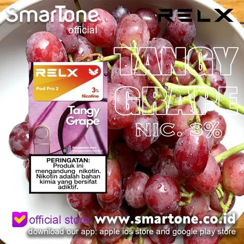 Jual RELX SATUAN POD PRO INFINITY ESSENTIAL TANGY GRAPE / ANGGUR ...