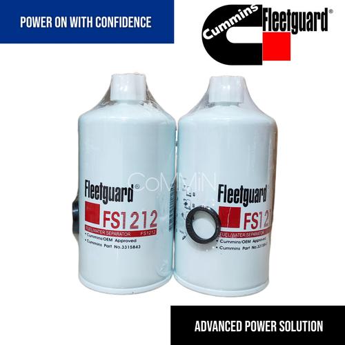 Jual FS-1212 FILTER FLEETGUARD FUEL WATER SEPARATOR FS 1212 FS1212 ...