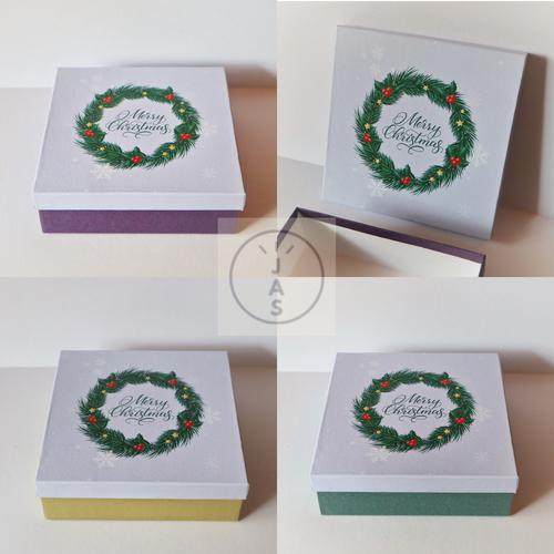 Jual JASBOX Hard box 24x24x10cm / Premium custom box / Box print natal ...