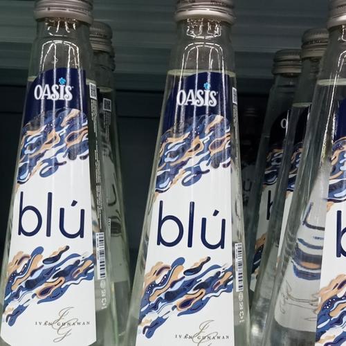 Jual OASIS BLUE MINERAL WATER 380 ML AIR MINERAL KEMASAN BOTOL KACA 12 ...