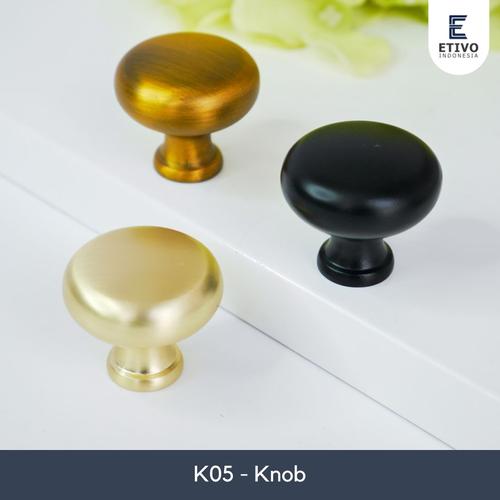 Jual K05 Door Knob Handle Black Coffee | Tarikan Laci Gagang Lemari ...