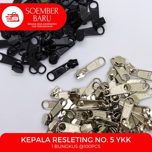 Jual Kepala Resleting No 5 YKK (Bungkus) - Hitam - Jakarta Pusat ...
