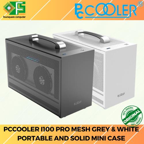 Jual PCCooler I100G PRO MESH Grey and White | Casing PC Mini - Kota ...