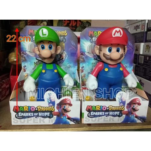 Jual ACTION FIGURE SUPER MARIO BROS 1 PCS MAINAN TOPPER CAKE PAJANGAN ...