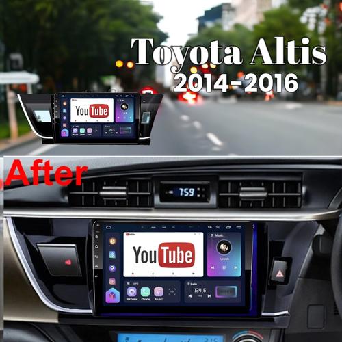 Jual Head unit Android 10.1" Toyota Altis 2016+Frame Fit+Kabel PnP+Van ...