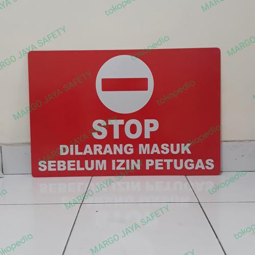 Jual Rambu Custom - Jakarta Barat - MARGO JAYA SAFETY | Tokopedia