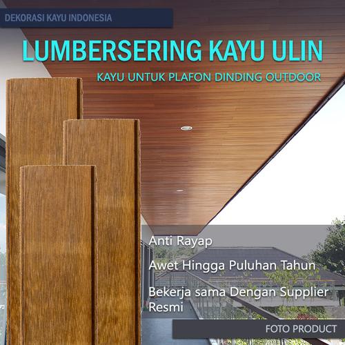 Jual Papan Kayu Ulin Kalimantan Asli Untuk Dinding + Plafon Indoor ...