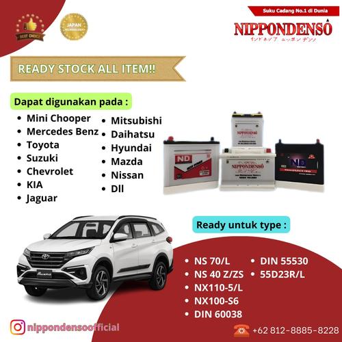Jual Aki accu Nippondenso NS 40 Z/ZS/ZL/ZLS 12V35-Ah | vehicle battery ...