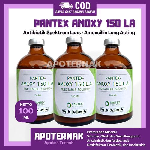 Jual PANTEX AMOXY 150 LA | Obat Infeksi Hewan Ternak - Kota Surabaya ...