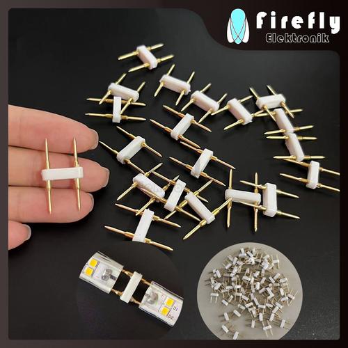 Promo Pin Sambungan jarum lampu neon flex LED /LED Strip 5050/Dan 3528 ...