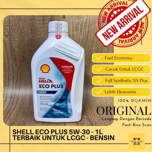 Jual Oli Mesin Shell Helix Eco Plus 5W-30 1 Liter - Oli Mobil Bensin ...