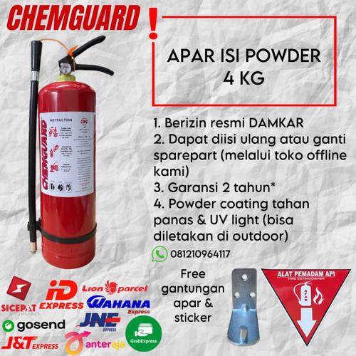 Jual Apar / Tabung pemadam kebakaran Chemguard ABC Dry Chemical Powder ...