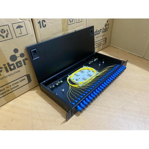 Jual OTB 24 core SC lengkap SC pigtail / OTB 24 port SC lengkap pigtail ...