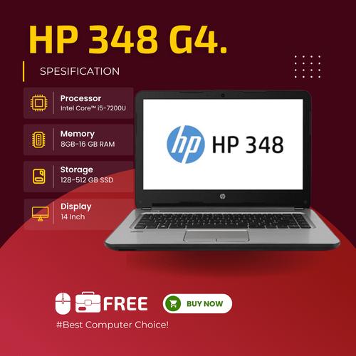Jual Laptop HP Probook 348 G4 ram 8gb Ssd 256 /laptop murah /laptop ...