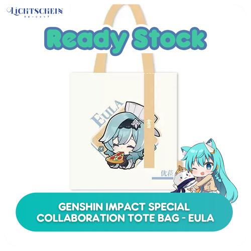 Jual Amber And Eula Special Collab Tote Bag Genshin Impact X Pizza Hut