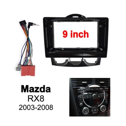 Jual Frame head unit android 9 inch Mazda RX-8 RX8 2003 - 2008 - frame ...