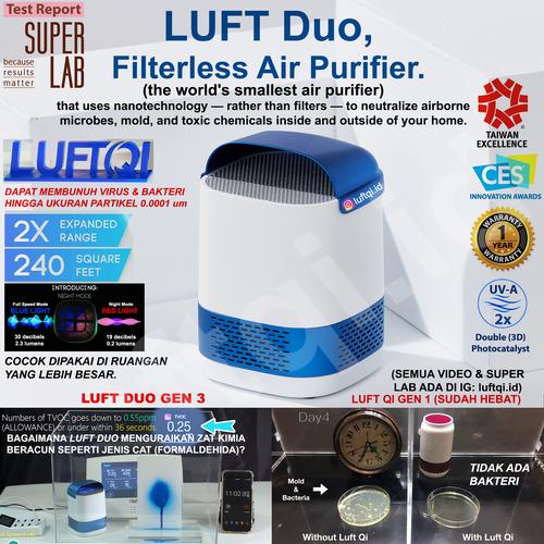 Jual LUFT DUO AIR PURIFIER (Solusi Polusi UDARA) - Kota Surabaya - LUFT QI Indonesia Official ...