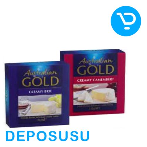 Promo Australian Gold Cheese Long Life Brie Camembert 115 gr - AG BRIE ...
