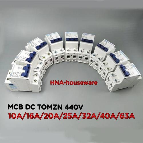 Jual MCB DC 2P 440V 10A 16A 20A 25A 32A 40A 50A 63A TOMZN circuit ...