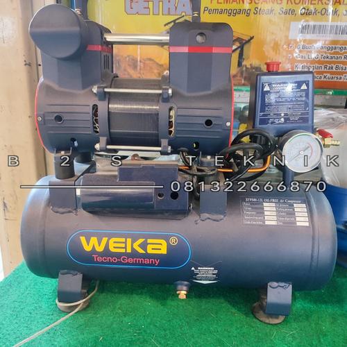 Jual Mesin kompresor angin 12L 24L 40L 50L 80L air compressor oilless ...