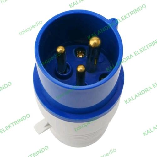 Jual Industrial Plug 32A 3P 023 Male Colokan Steker Mesin Genset ...