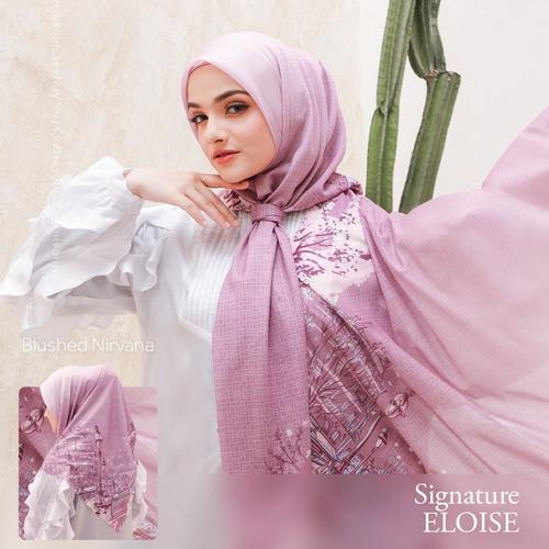 Jual Jilbab Segiempat voal Signature Eloise merk Ethica hijab - Kota ...
