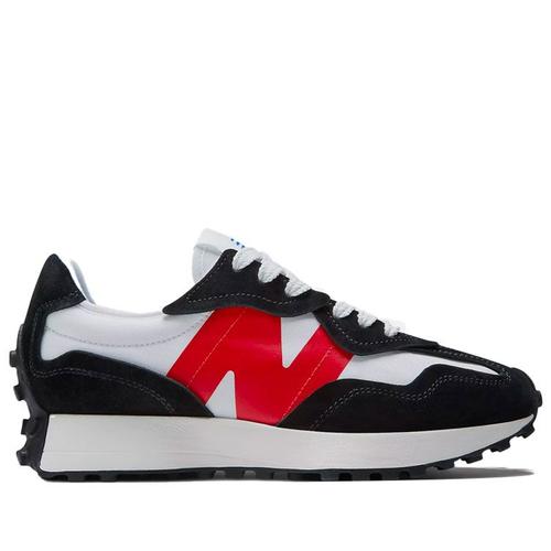 Jual Sepatu Sneakers Pria New Balance 327 Black White Red U327WEA ...