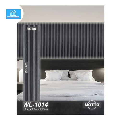Jual wall panel wpc motto WL-1014 lebar 16cm interior kamar tidur ...