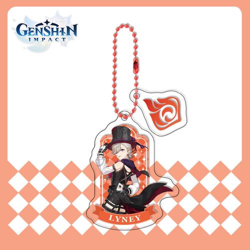 Jual Genshin Impact Gantungan kunci acrylic Vision PYRO keychain - 火 ...