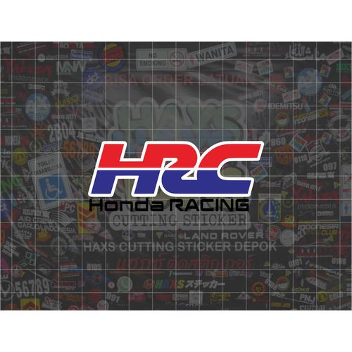 Jual Cutting Sticker Custom HRC Honda Racing Ukuran 7,5 x 3 Cm Untuk ...