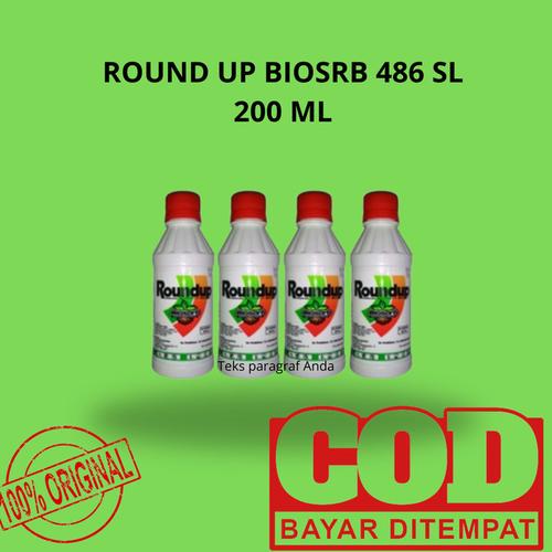 Jual Roundup Biosorb 486 SL Pembasmi Rumput Liar Gulma Pembunuh Ilalang - Kab. Tangerang - Ibra ...