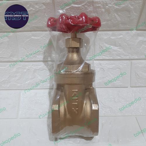 Jual Gate valve kuningan 4" inch KITZ Asli HQ - Jakarta Barat - Maxindo Sarana Teknik | Tokopedia