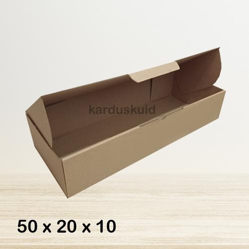 Jual Kardus 50 x 20 x 10 cm die cut box kotak karton packing - Jakarta ...