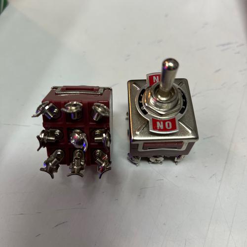Jual Togle Toggle Switch 9kaki 9p 9 p 9pin 9 pin On Off On 15A ...