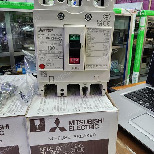 Jual NFB 100A MITSUBISHI NF125CV /BREAKER 100A MITSUBISHI - Jakarta Barat - ELECTRICAL INDONESIA ...