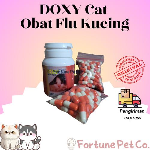 Jual DOXY CAT Obat Flu Obat Demam Batuk Kucing doxycat Antibiotik per ...