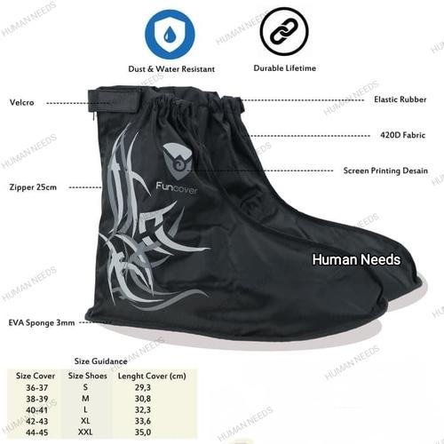 Jual Raincover Shoes/Raincoat Sepatu/Jas Hujan Sepatu/Mantel Hujan ...